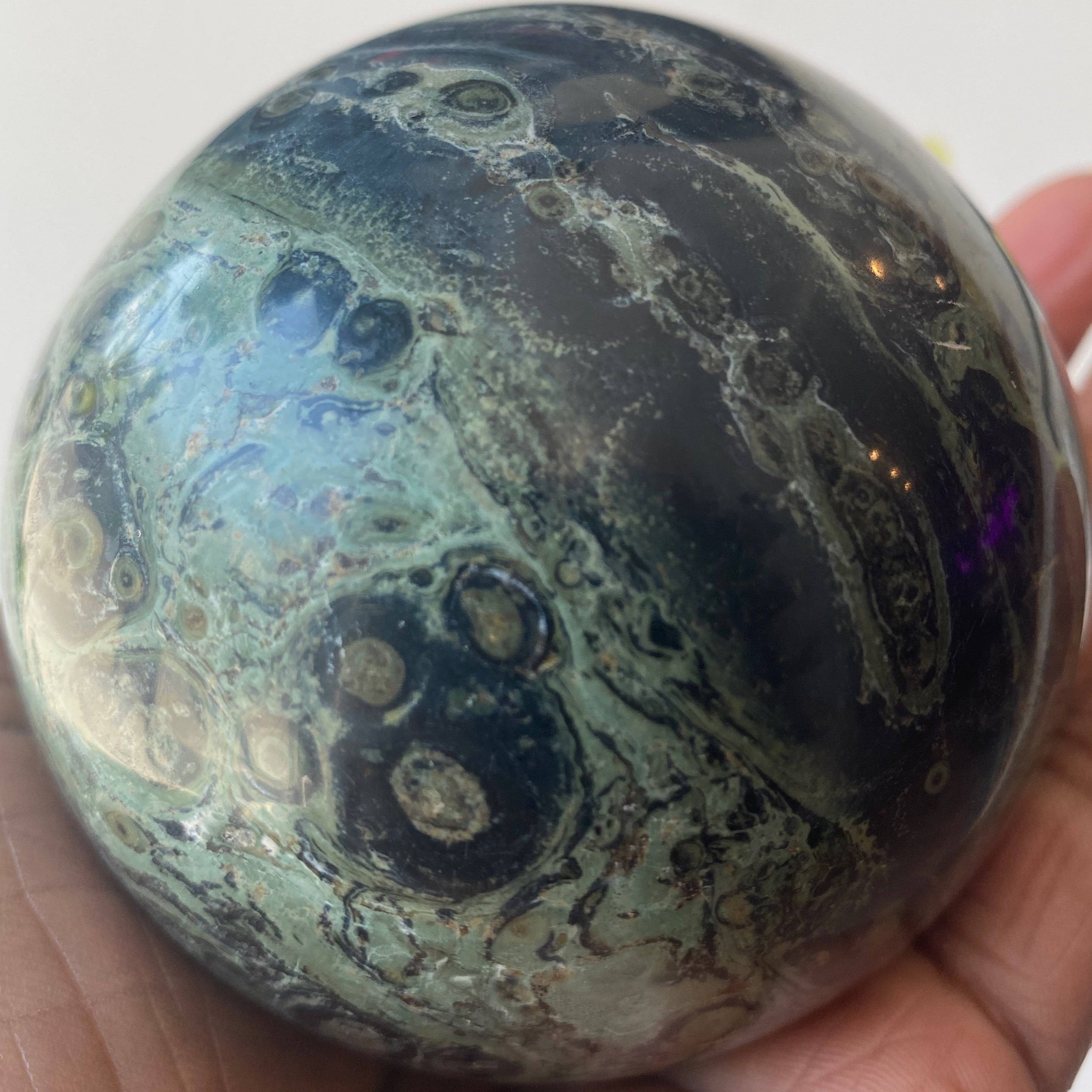 Kambaba Jasper Sphere | Body, Stone and Soul
