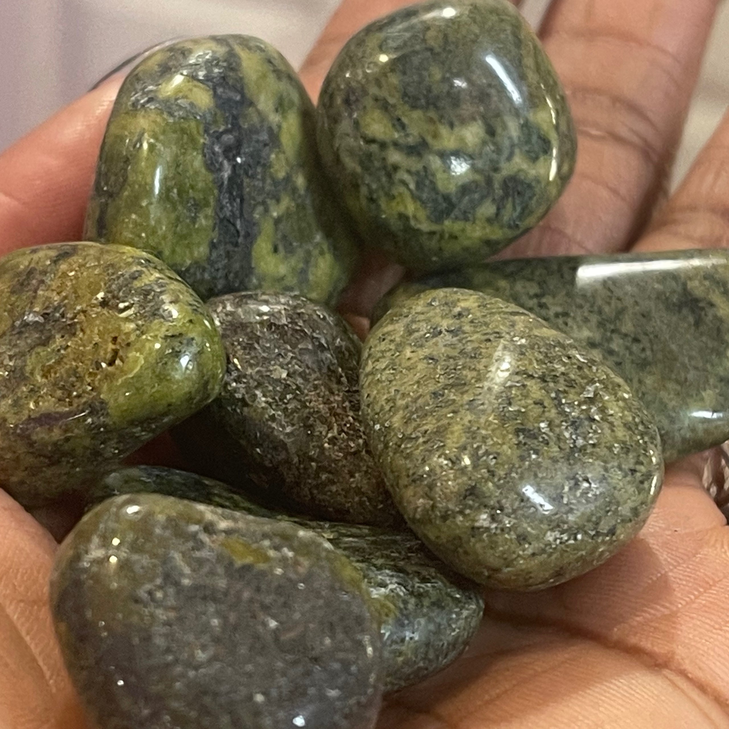 Nephrite Jade Tumble | Body, Stone and Soul