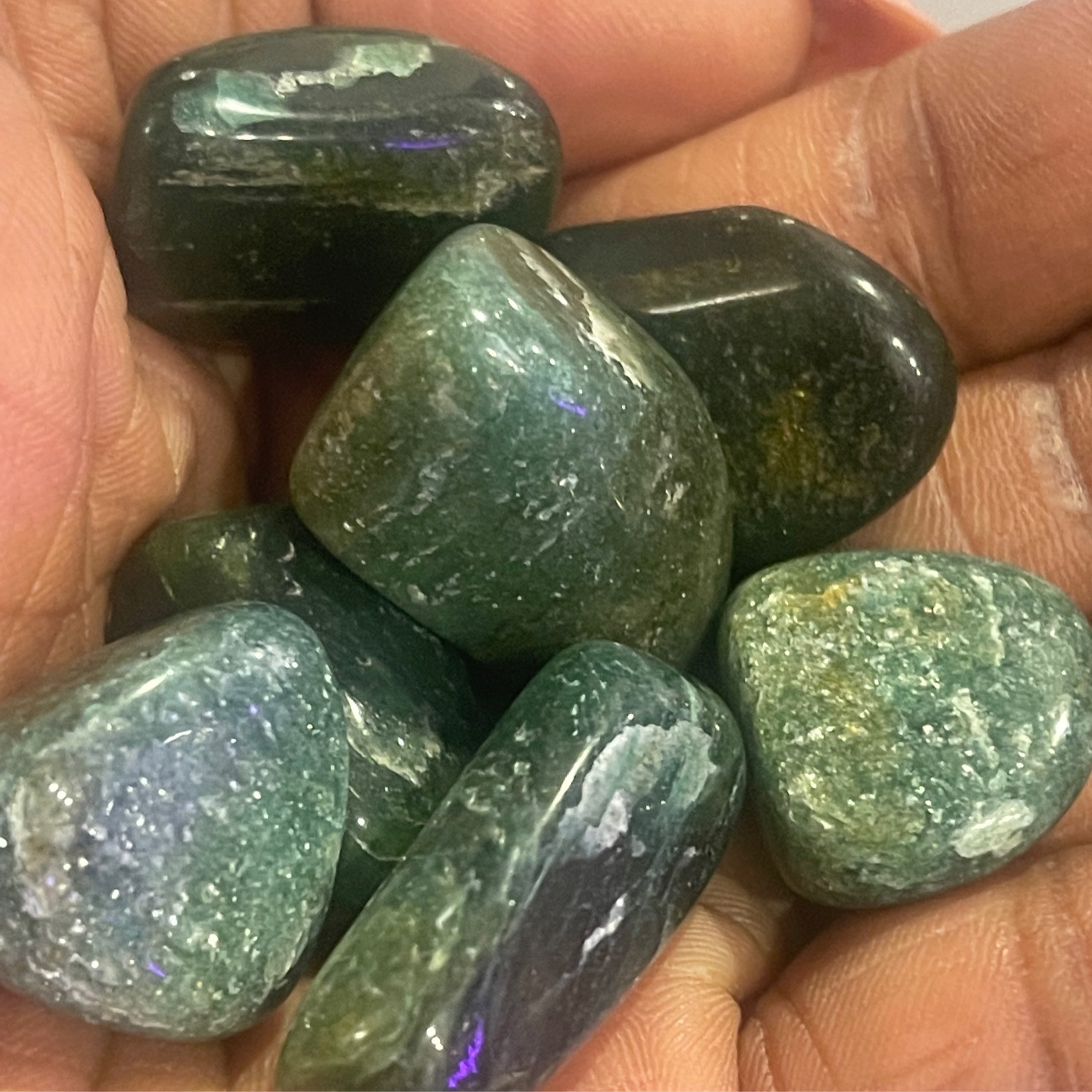 Green Quartzite Tumble | Body, Stone and Soul