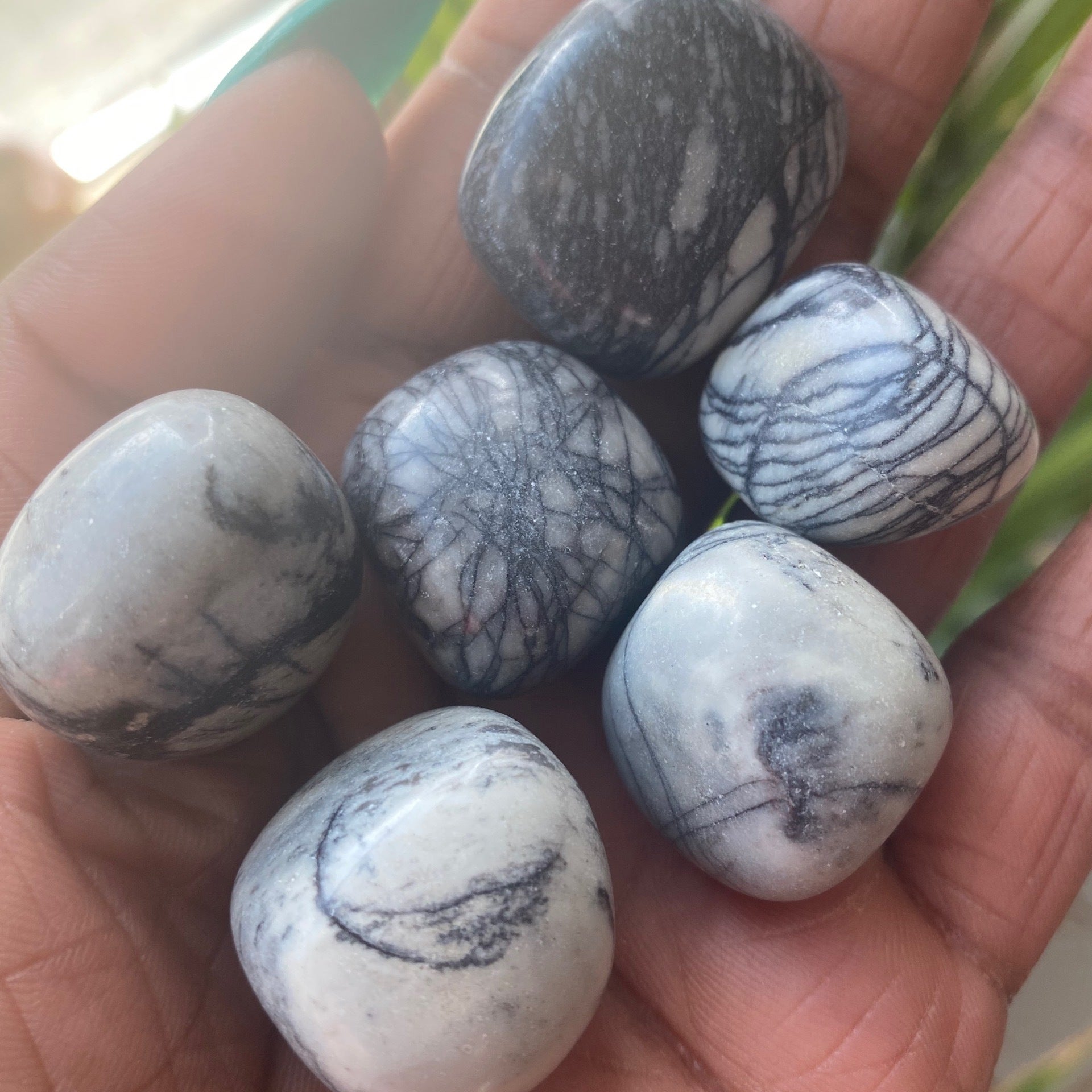 Black Strip Tumble | Body, Stone and Soul