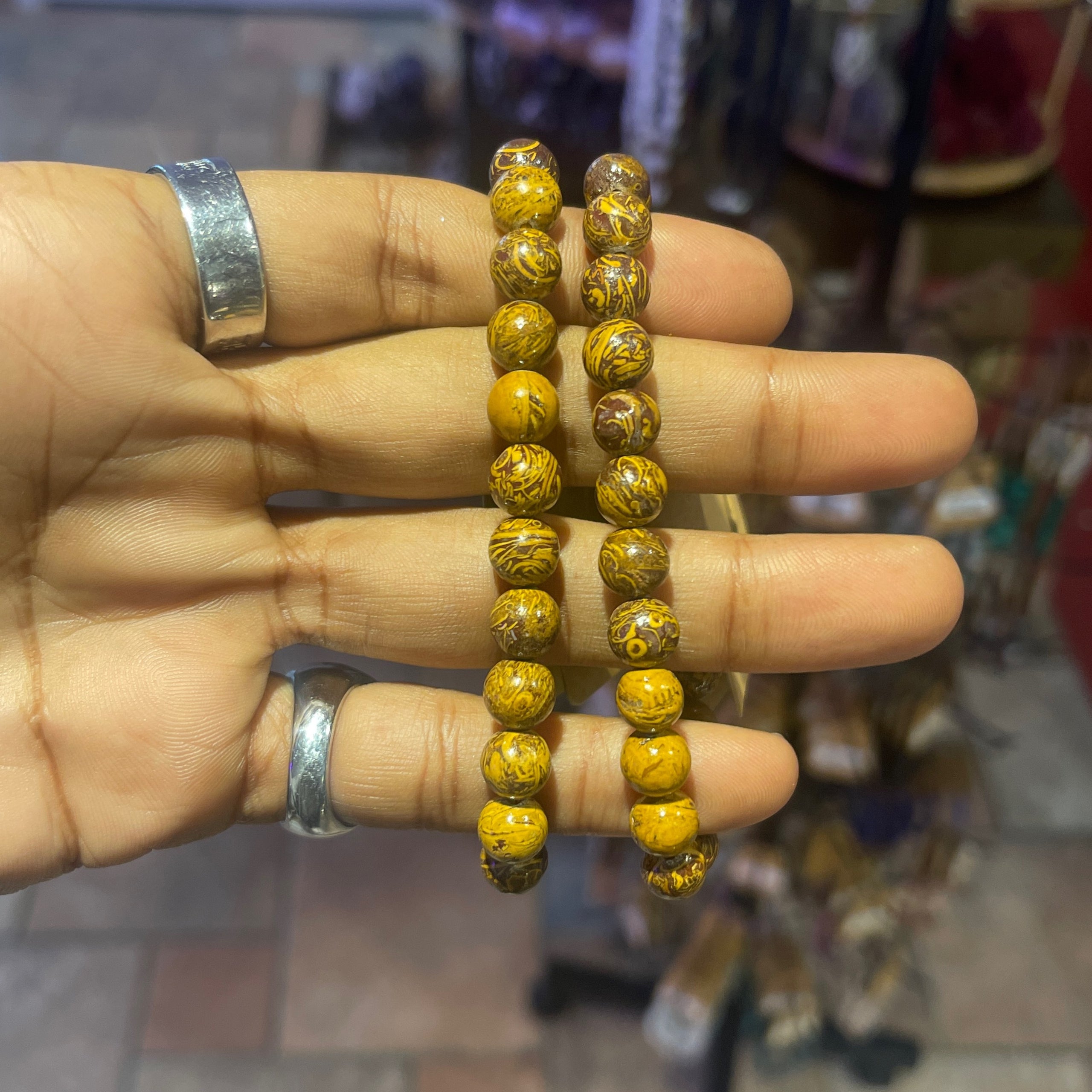 Calligraphy Bracelets | Body, Stone and Soul