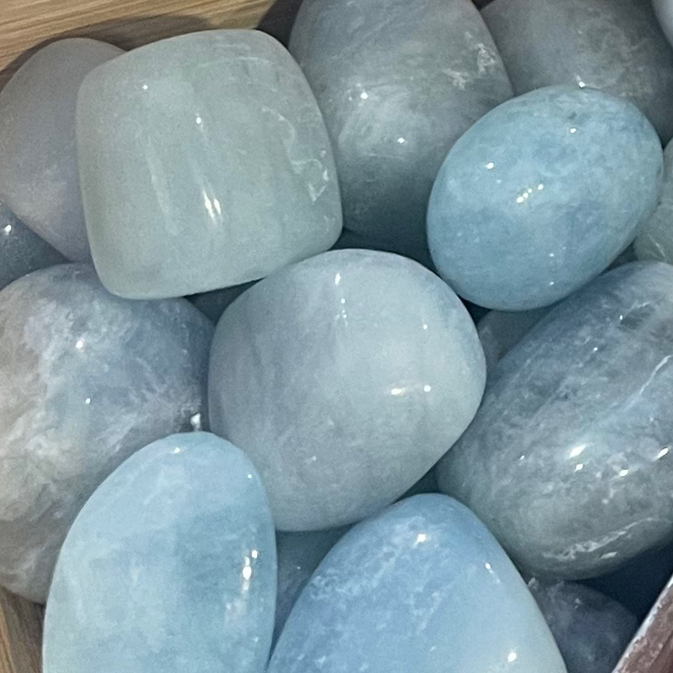 Aquamarine Tumble | Body, Stone and Soul